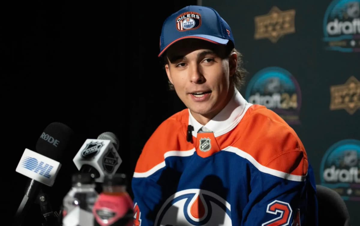 Oilers wählen mit dem 32. Pick Sam O’Reilly von den London Knights (OHL)